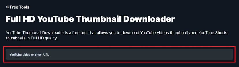 YouTube Thumbnail Downloader [Videos & Shorts] - Wirelogs